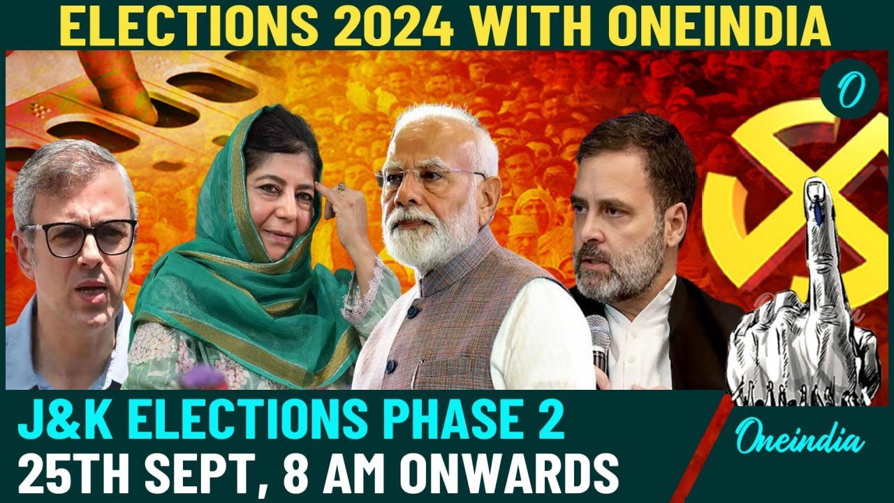 J&K Elections 2024: Second Phase of Kashmir Elections| Can Omar ...