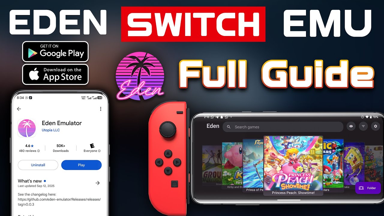 Eden Emulator is Officially on Google Play Store! | Full Setup ...