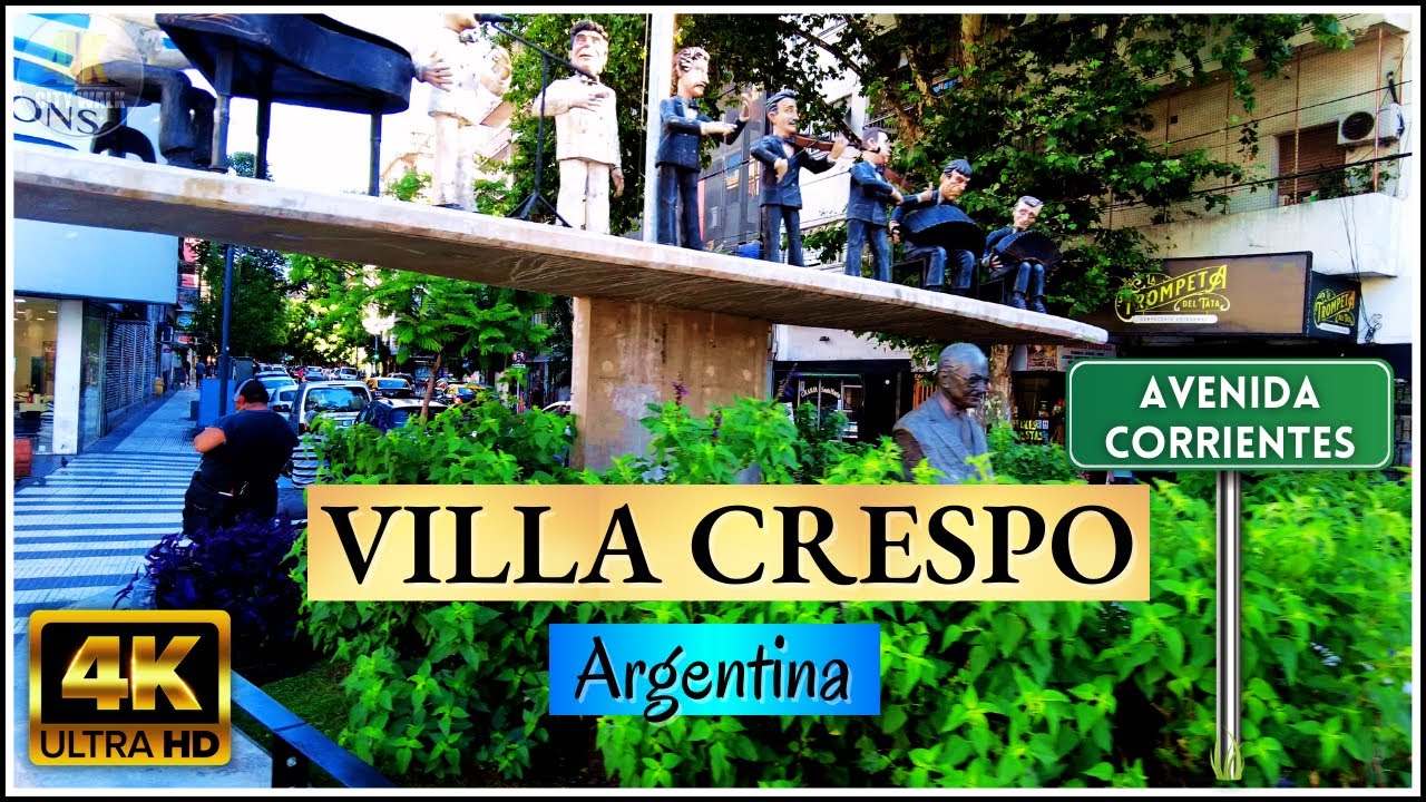 Walking Tour of Buenos Aires - VILLA CRESPO - Avenida Corrientes ...