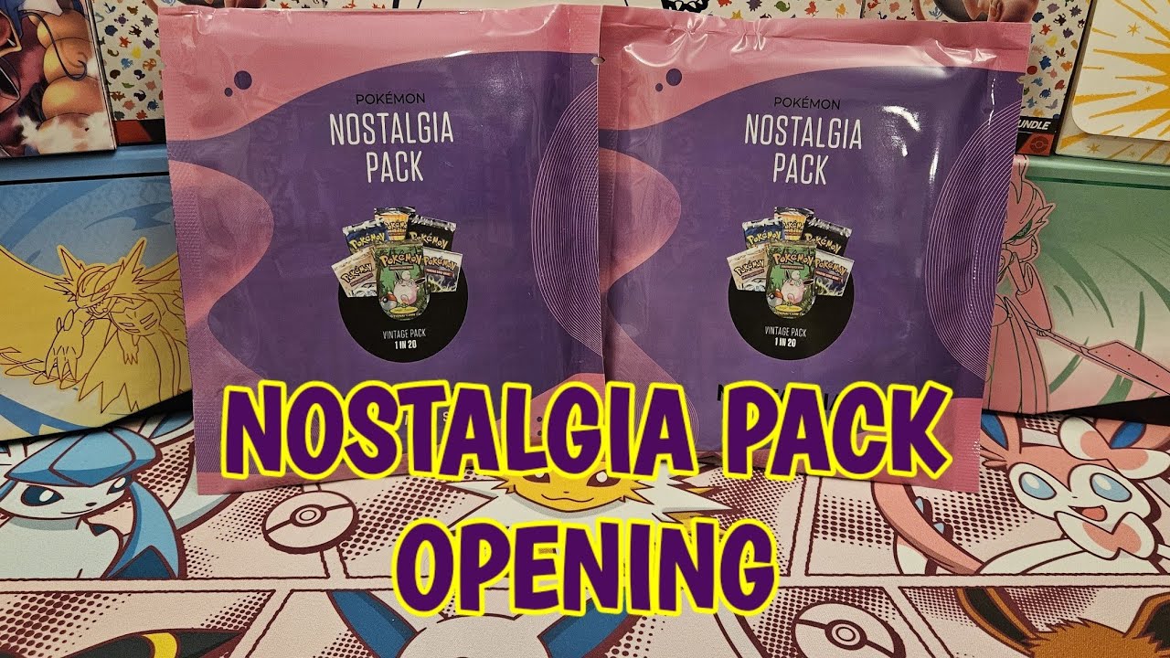 Pokémon Nostalgia Pack Opening! - YouTube