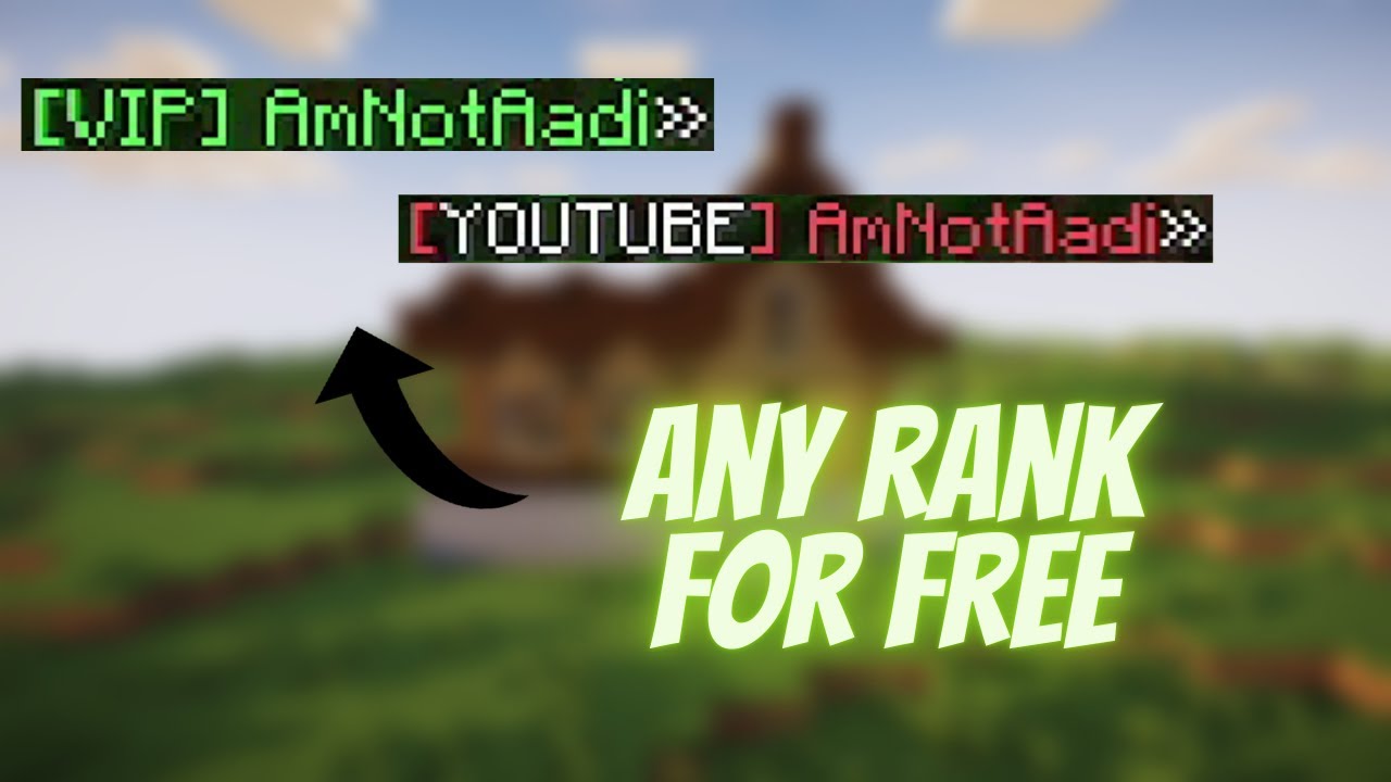 How To Create Custom Ranks In Your Minecraft/Aternos Server | 2025 ...