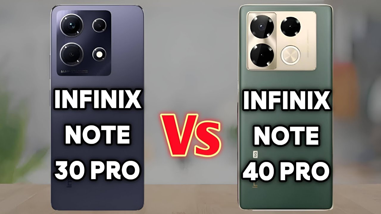 Infinix Note 40 Pro Vs Infinix Note 30 Pro | Full Comparison ⚡ | Which ...