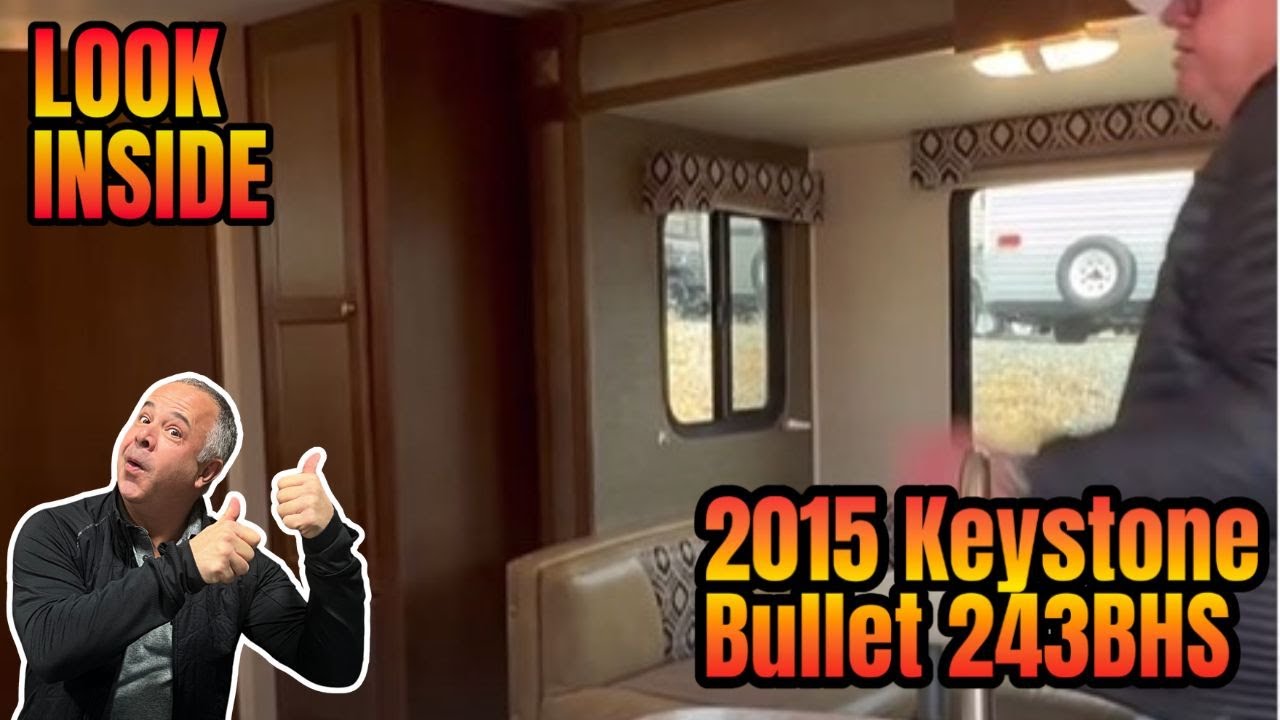 2015 Keystone Bullet 243BHS - YouTube