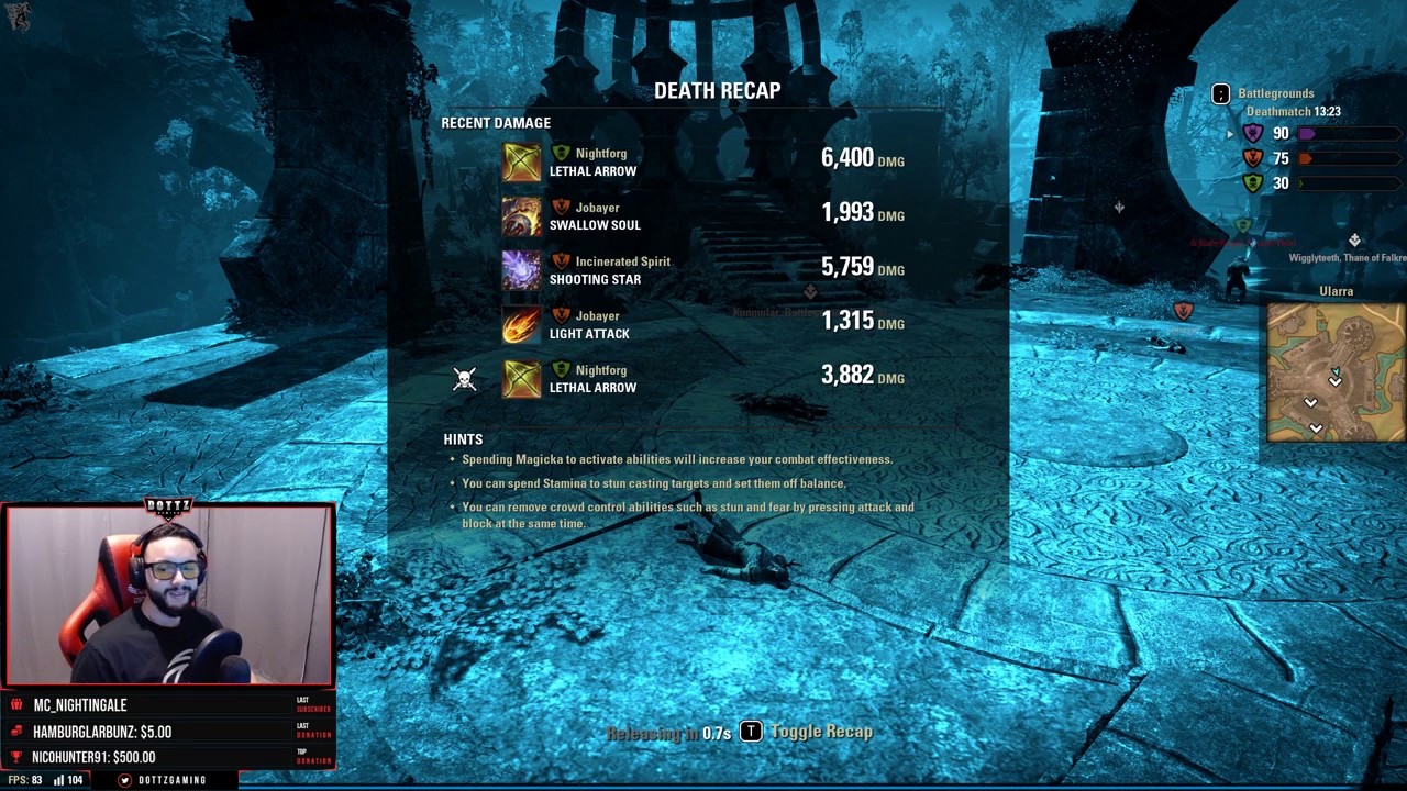 ESO Funny Twitch Stream Highlights | Dottz Gaming - YouTube