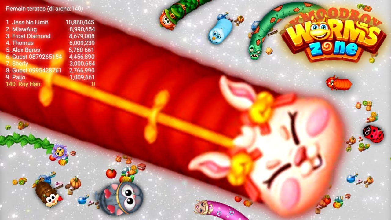 🐍 WORMSZONE.IO - LITTLE WORM VS BIG WORM ALASKA #569 | Epic Worms Zone ...