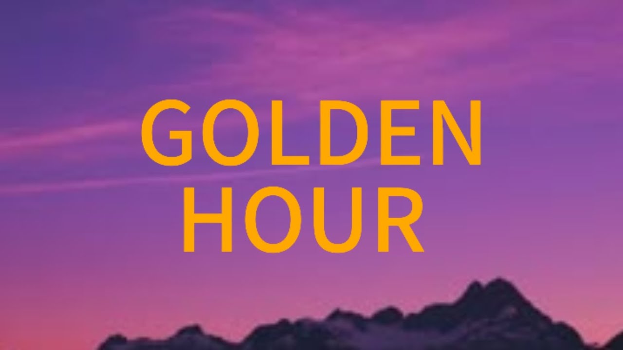 Golden hour by JVKE good vibes - YouTube