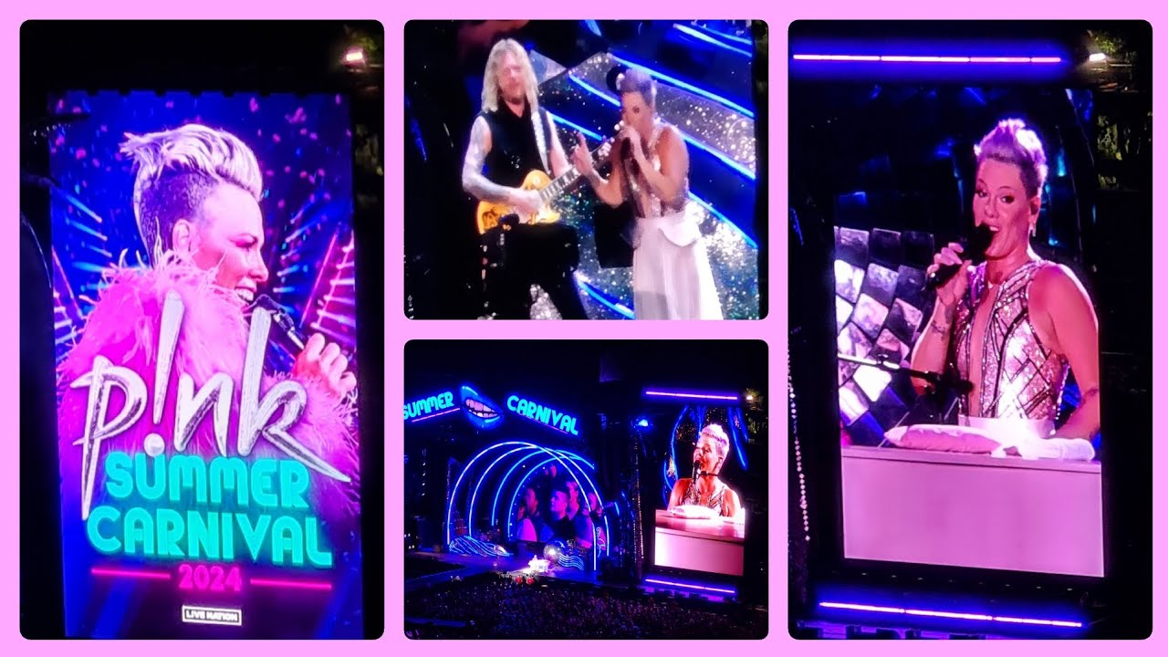 Pink Live in Adelaide! Tuesday 27 February 2024 - YouTube