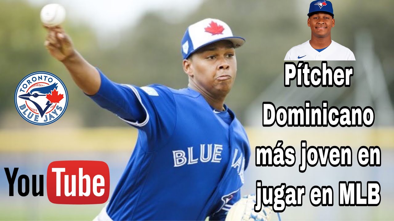 Pítcher Dominicano más joven en debutar en grandes ligas. - YouTube