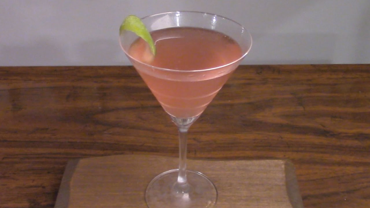 How To Make A Cosmopolitan - YouTube