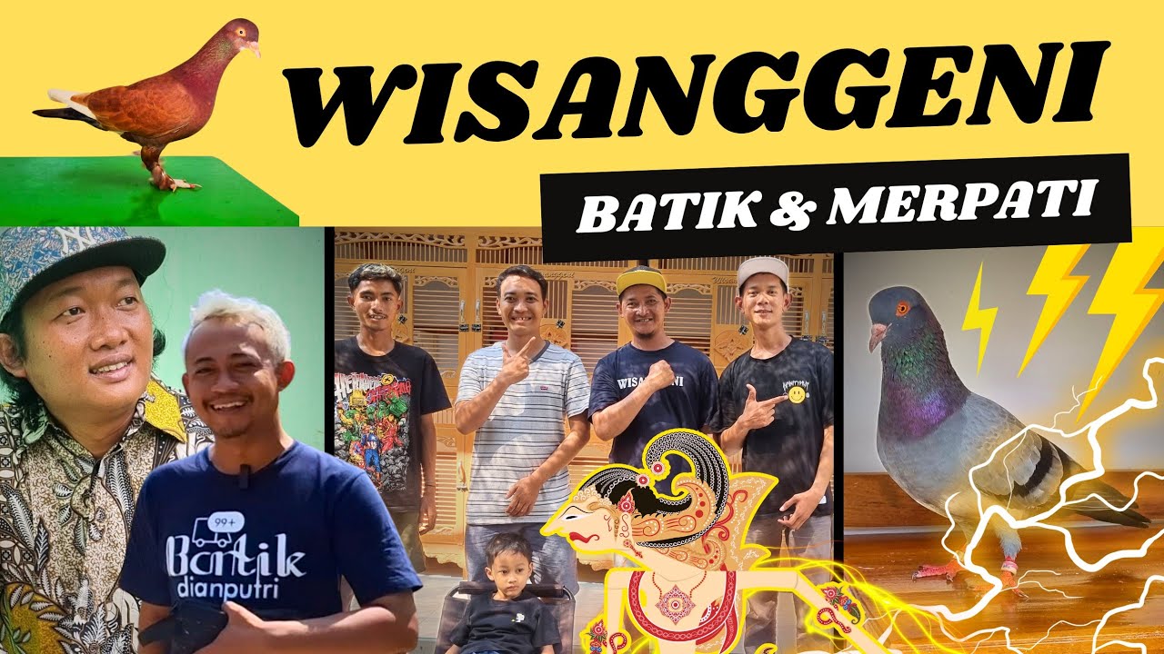 VLOG WISANGGENI TEAM MERPATI DAN BATIK DIAN PUTRI - YouTube
