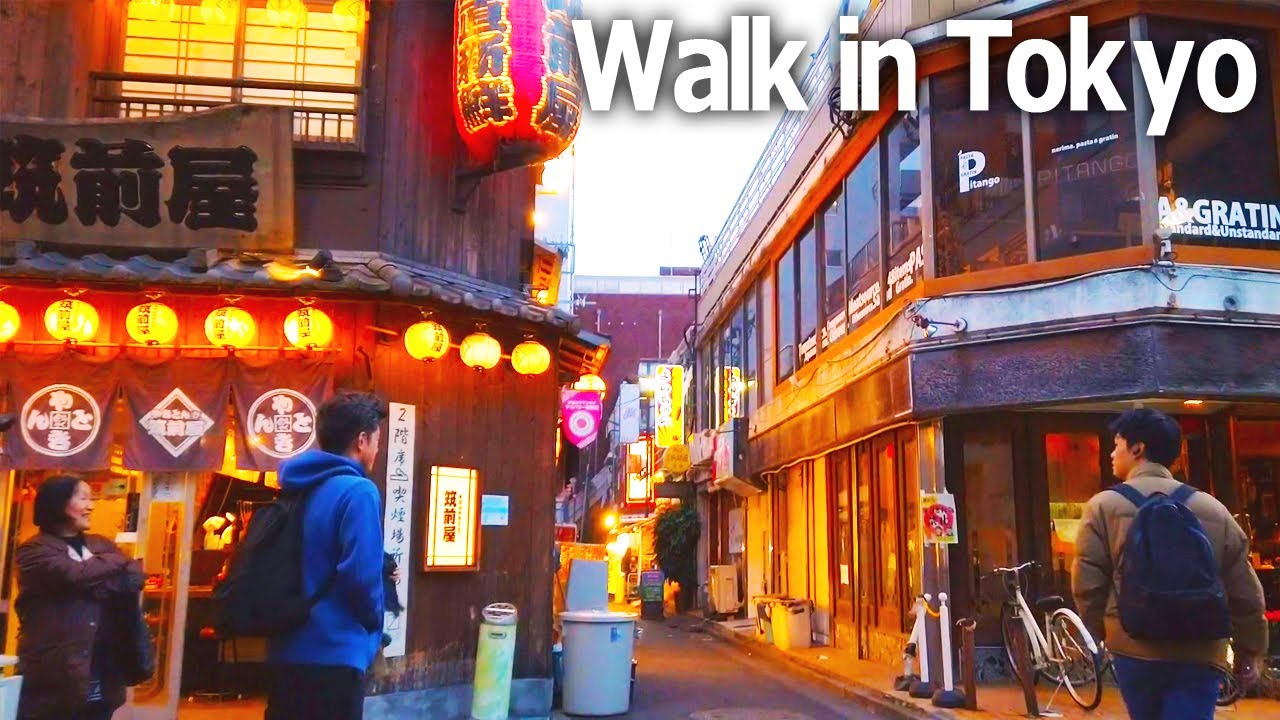 Tokyo walking tour - Evening scenery around Nerima Station♪ (Nov. 2023 ...