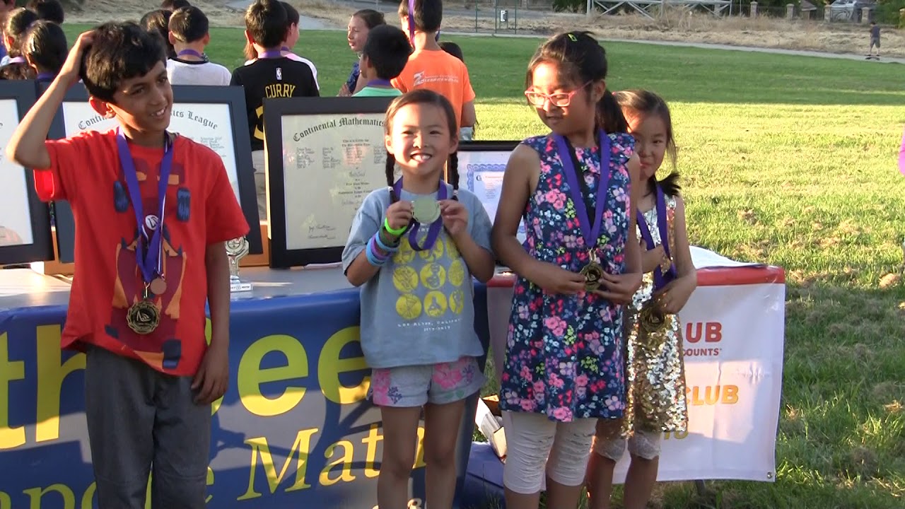 Saria (7) won Noetic Math Contest - National Honor Roll - YouTube