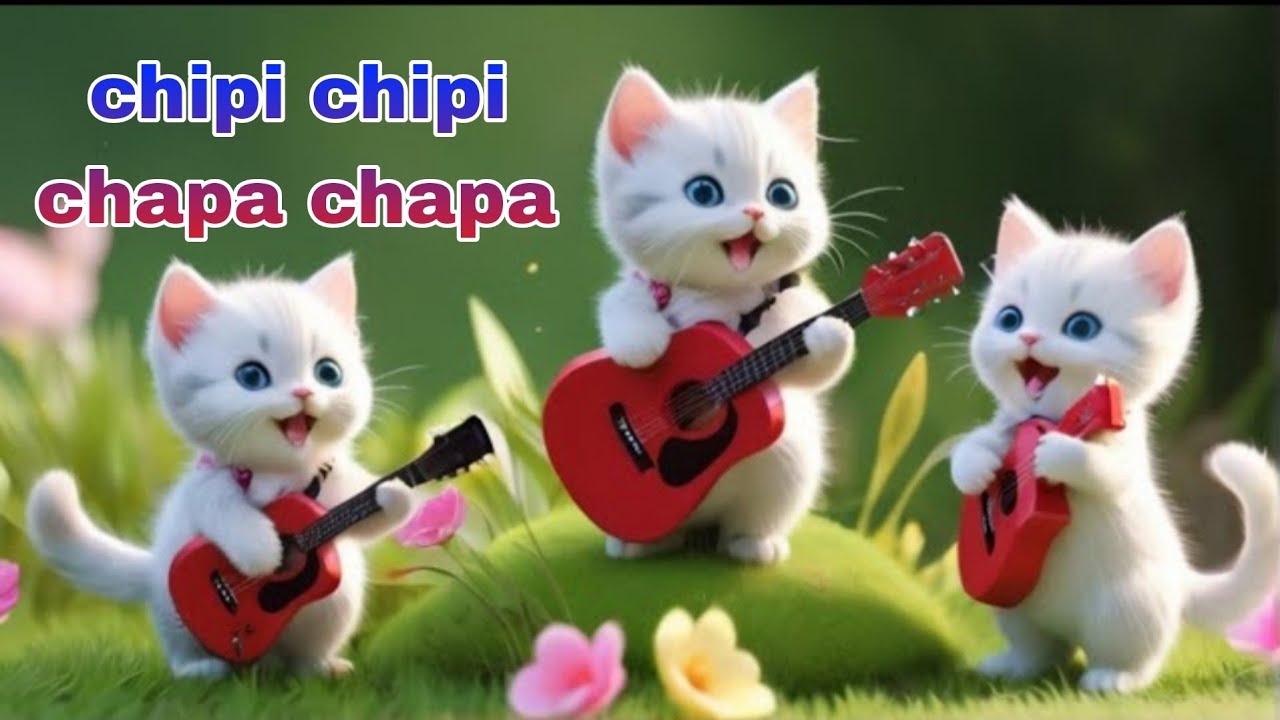 CHIPI CHIPI CHAPA CHAPA BEST VERSION CAT SINGING. - YouTube