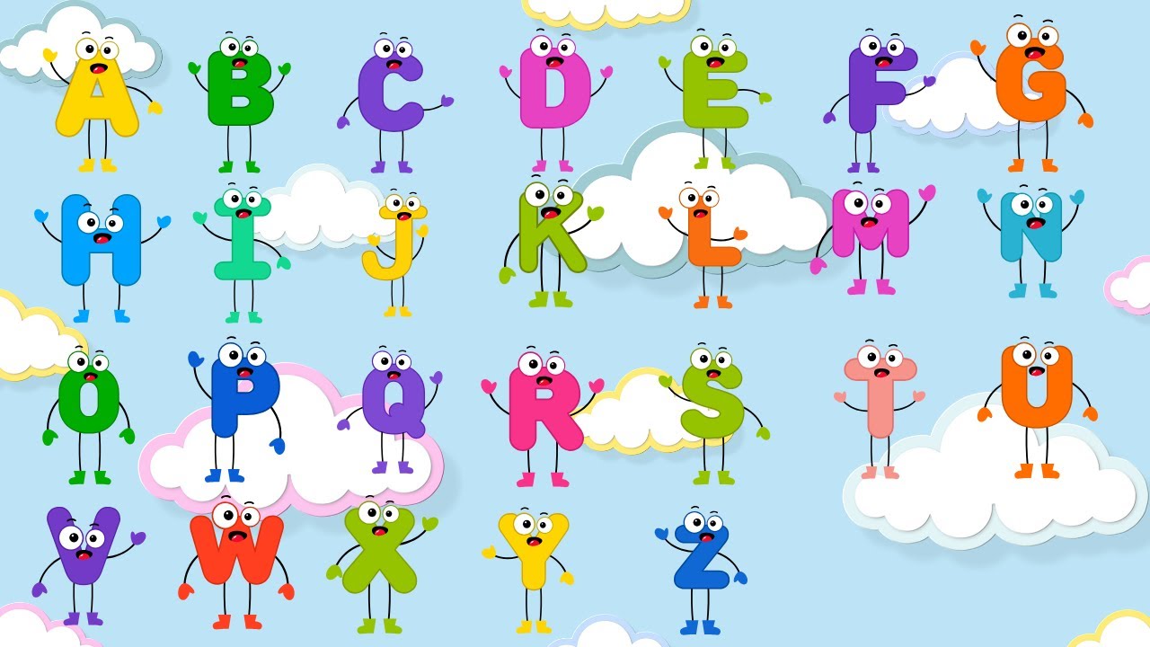 Abd Song | ABC Phonic Song With Cartoon character | Abcd Rhymes| A To Z ...