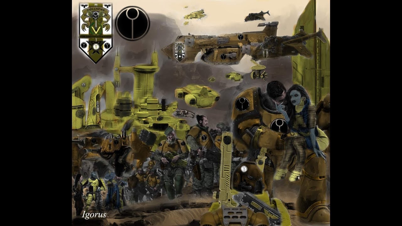 warhammer 40k human x tau tribute - YouTube