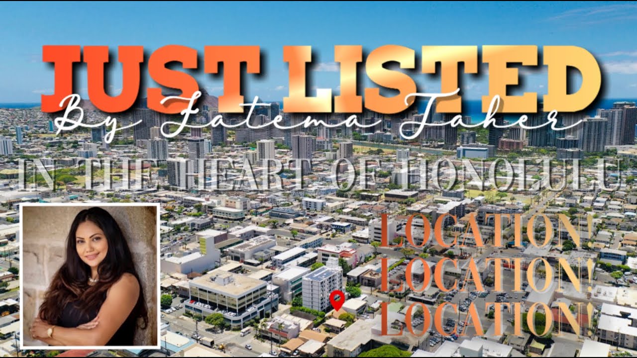JUST LISTED! | 1113 Villa Lane, Honolulu, HI 96826 | Fatema Taher - YouTube