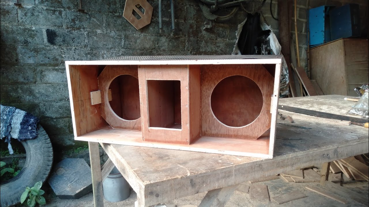 SKEMA BOX MIDLE 8 INCH DOUBLE PLUS TWEETER // LENGKAP UKURAN - YouTube