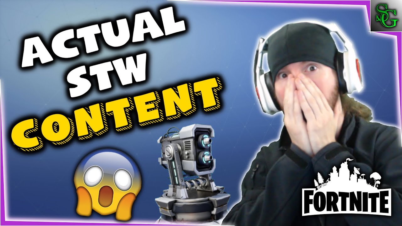 Fortnite - Actual STW Content (Traps & Frostnite) - Patch 11.3 - YouTube