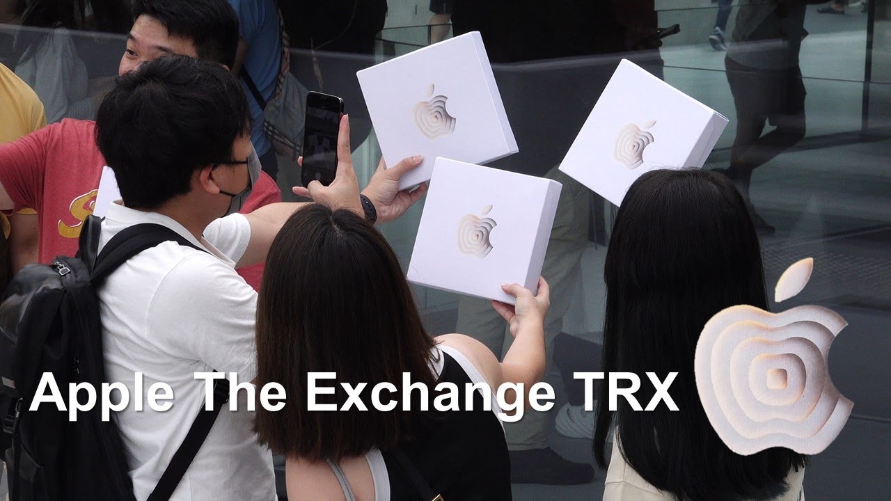 Apple's first store in Malaysia - Apple The Exchange TRX - YouTube