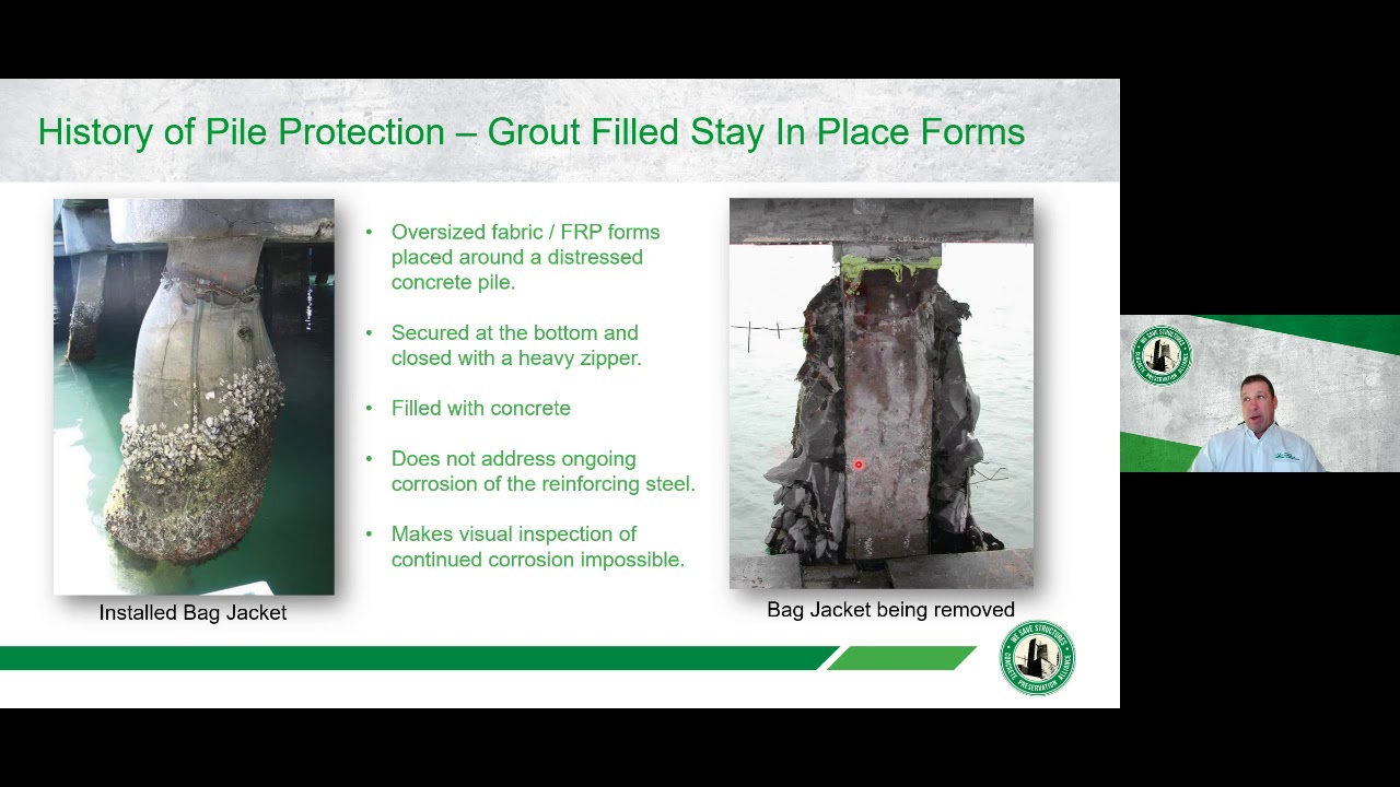 Pile Protection for Coastal Bridges - YouTube