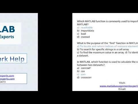 Matlab Homework Help - YouTube