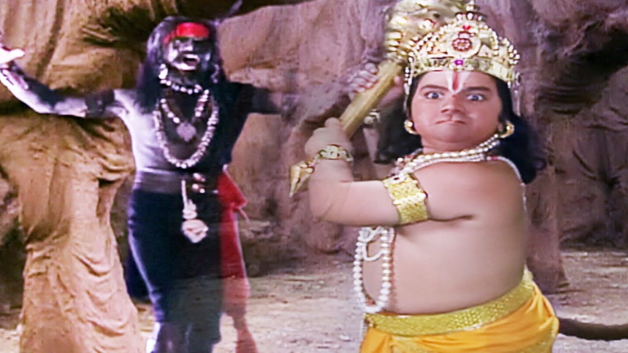 बाल हनुमानजी गुहासुर को मारने के लिए गुफा में चले गए | जय हनुमान | Bal ...