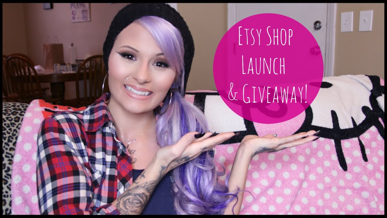 ANNOUNCEMENT: ETSY SHOP LAUNCH! & GIVEAWAY!! (CLOSED) | Mariah McLean ...