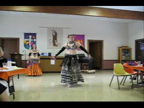 Belly dance improv to Beledi 1 by Solace - YouTube