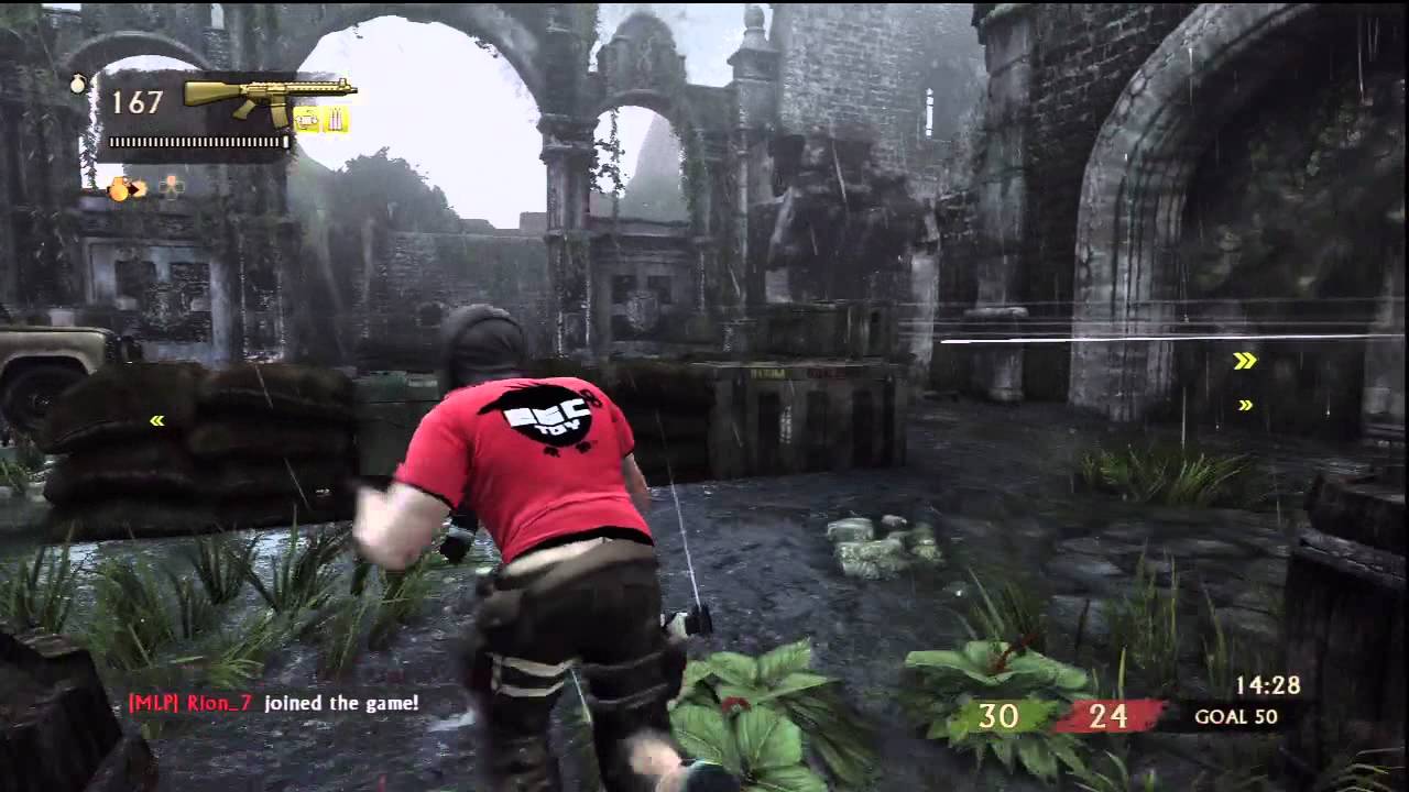Uncharted 3 - Fort Gameplay - New Flashback Map Pack DLC#1 - YouTube