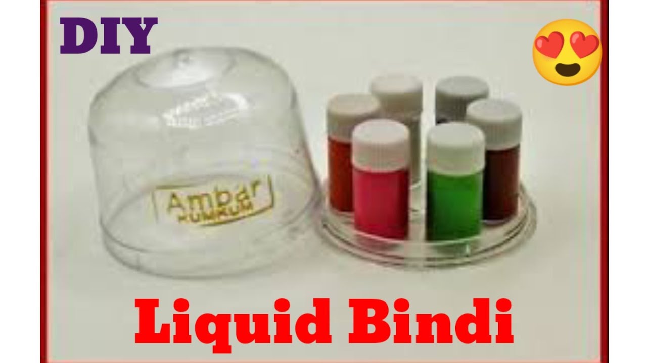 How To Make Liquid Bindi At Home || Km Tail And Beauty - YouTube