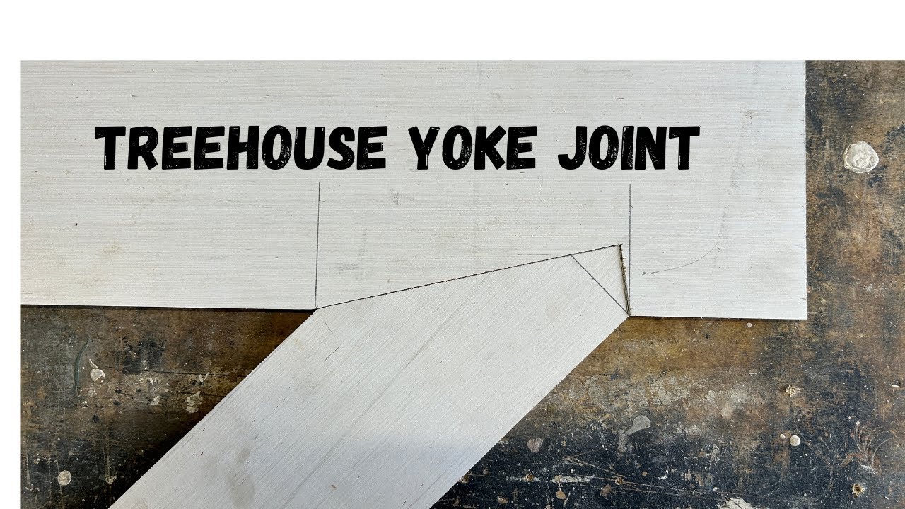 How to make a Treehouse Yoke Joint - YouTube