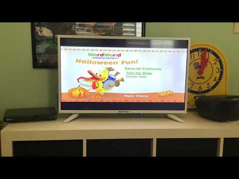 WordWorld Halloween Fun DVD Menu Walkthrough - YouTube