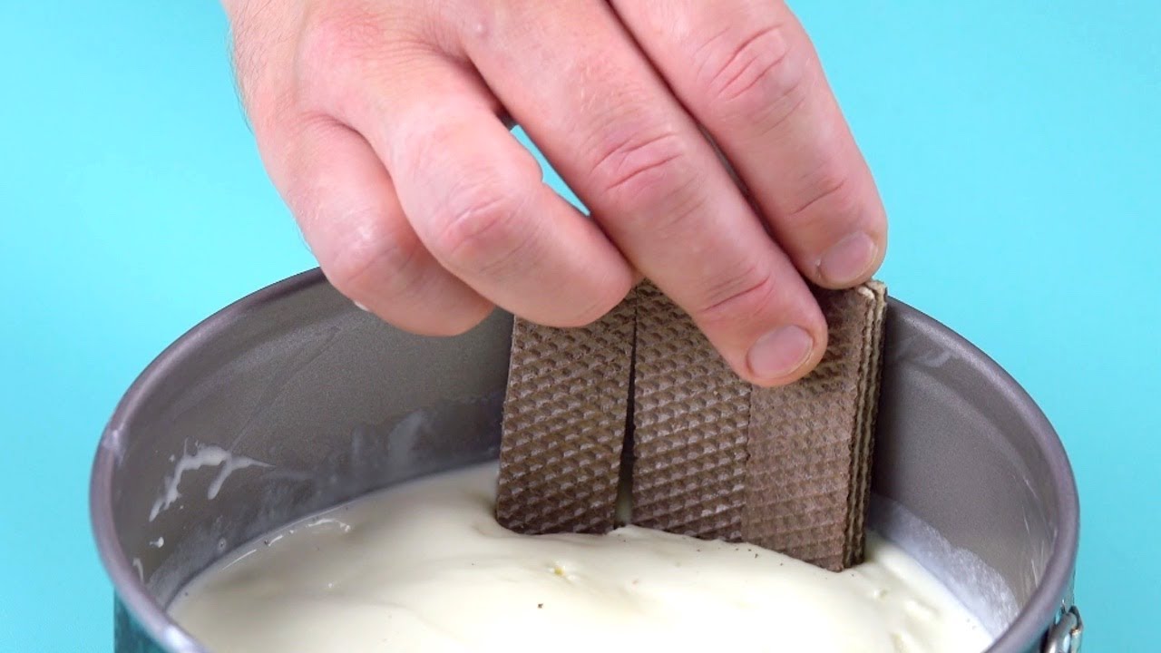 Stack 66 Wafers In The Pan For An Impressive Effect! - YouTube
