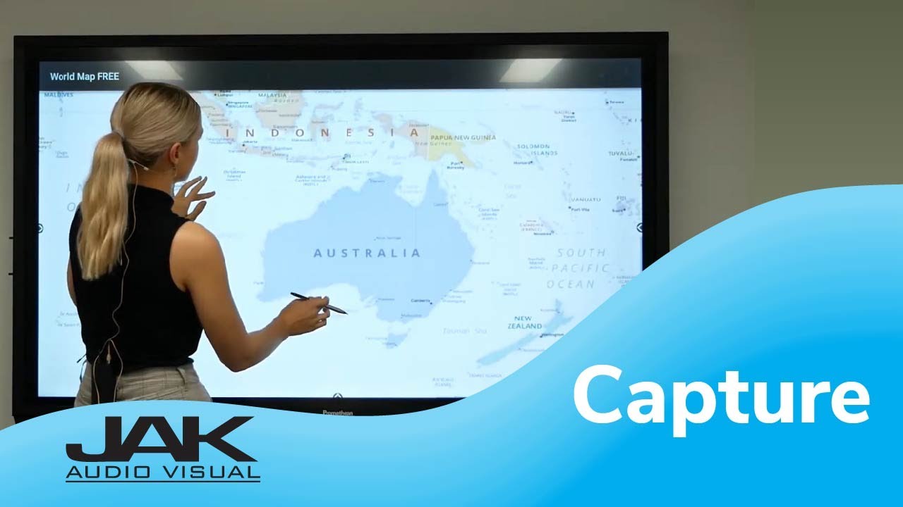 Promethean ActivPanel Titanium - Capture - YouTube