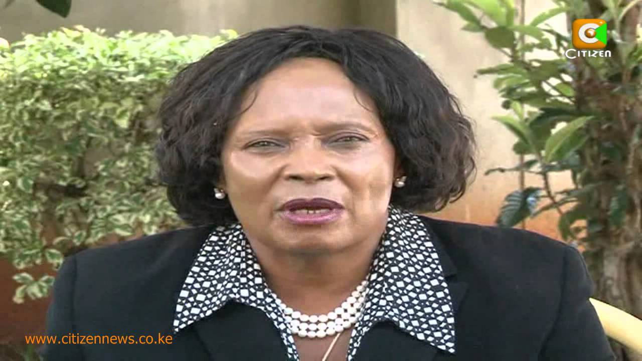 Former MP Mary Wambui Defends CS James Macharia's Visit - YouTube