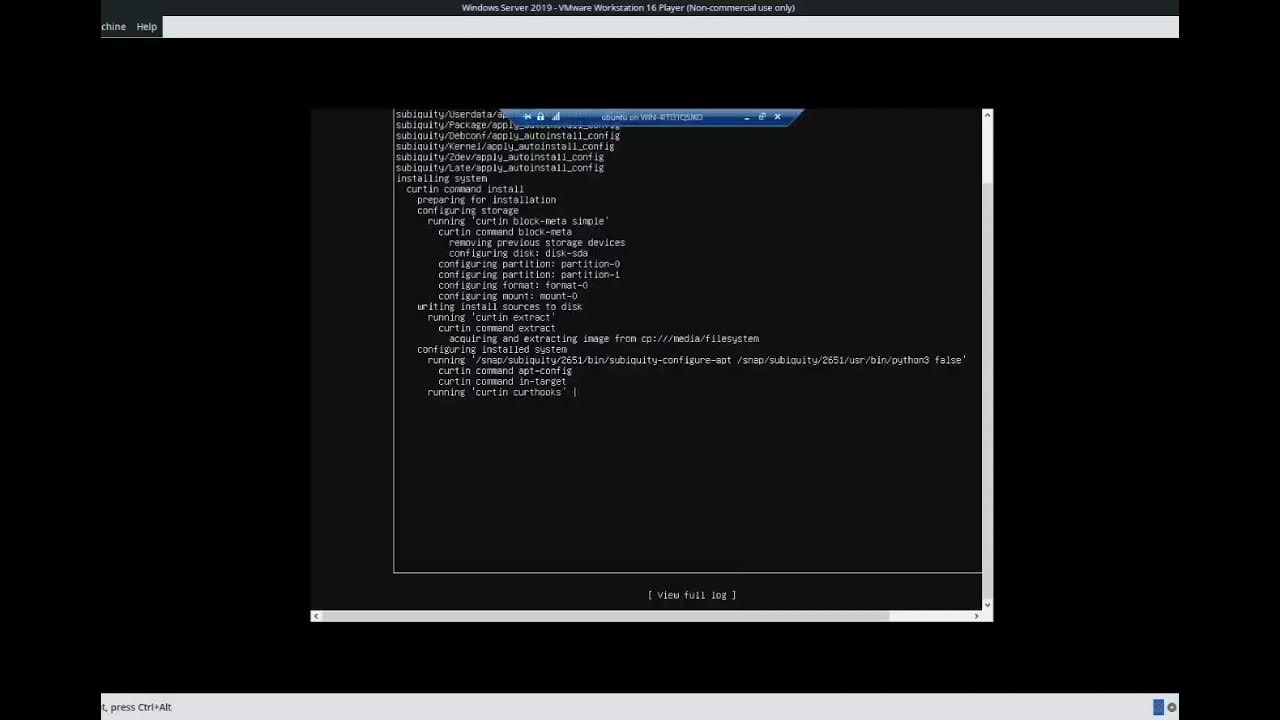 Installing ubuntu server & apache on vmware hyper-v - YouTube