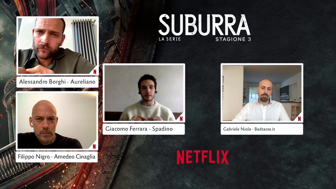 TV | Suburra: Alessandro Borghi, Giacomo Ferrara e Filippo Nigro ci ...