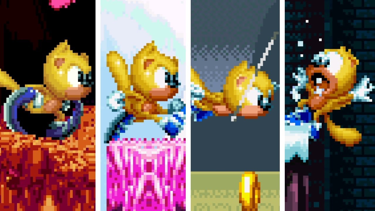 4 New Sonic Levels in Sonic Mania Plus | Sonic Gaiden { Sonic Mania ...