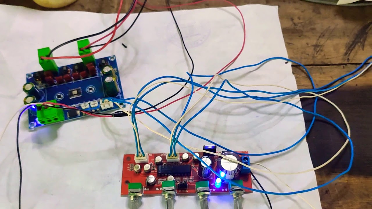 Tone Control Digital System LM1036N LM1036 Super Mantap. Bass Glerrr ...