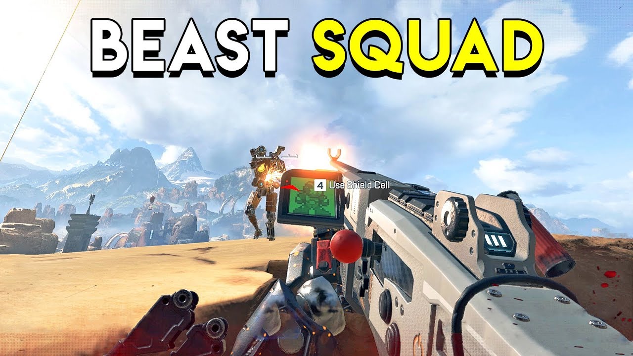 Beast Squad in Apex! - YouTube