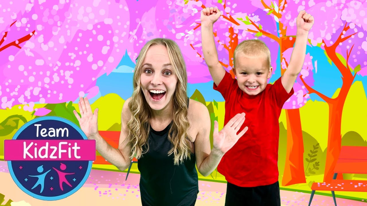 Pop Goes the Weasel | Nursery Rhymes & Kids Songs | TeamKidzFit Dances ...