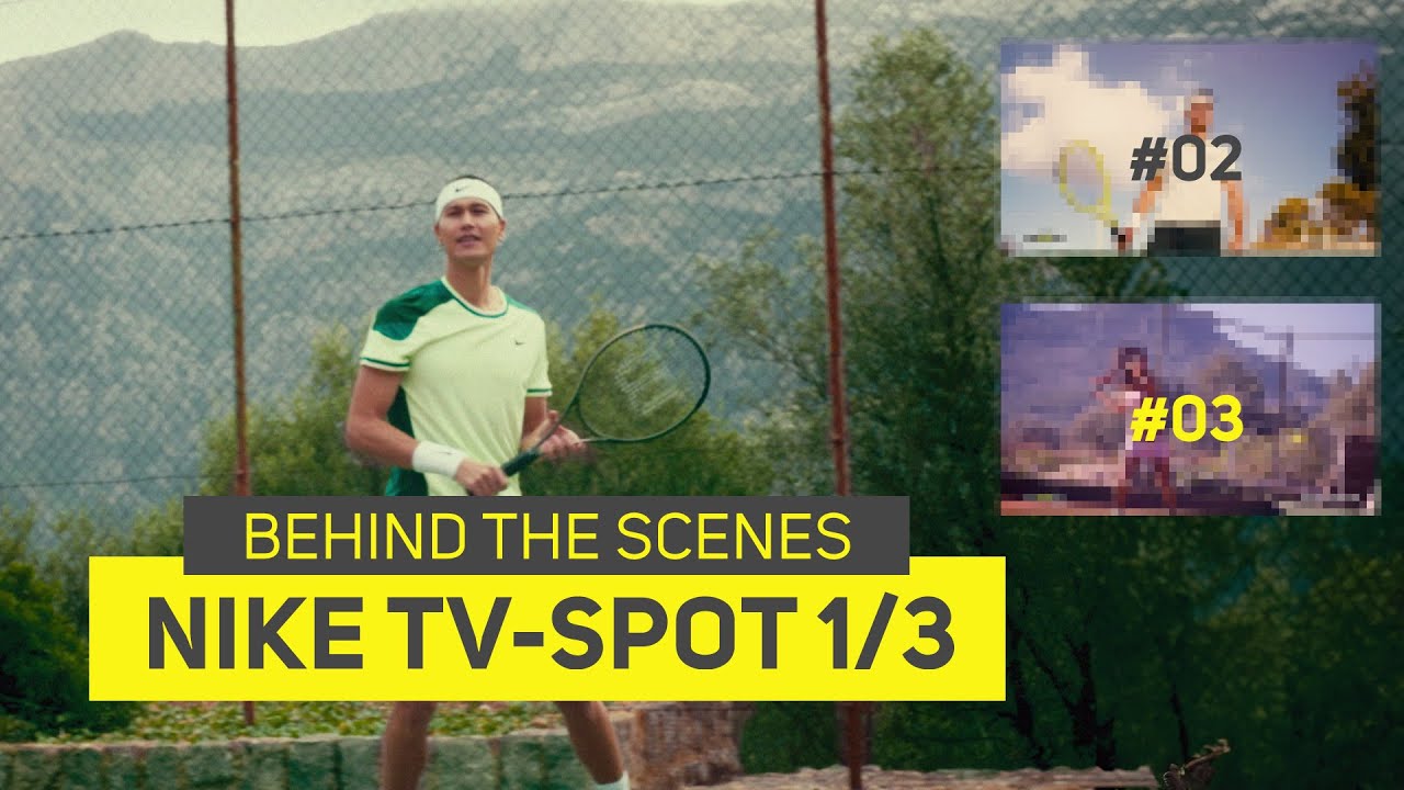 Schau mit uns hinter die Kulissen - Der Nike TV-Spot #1 | Vlogs | Tennis-Point - YouTube