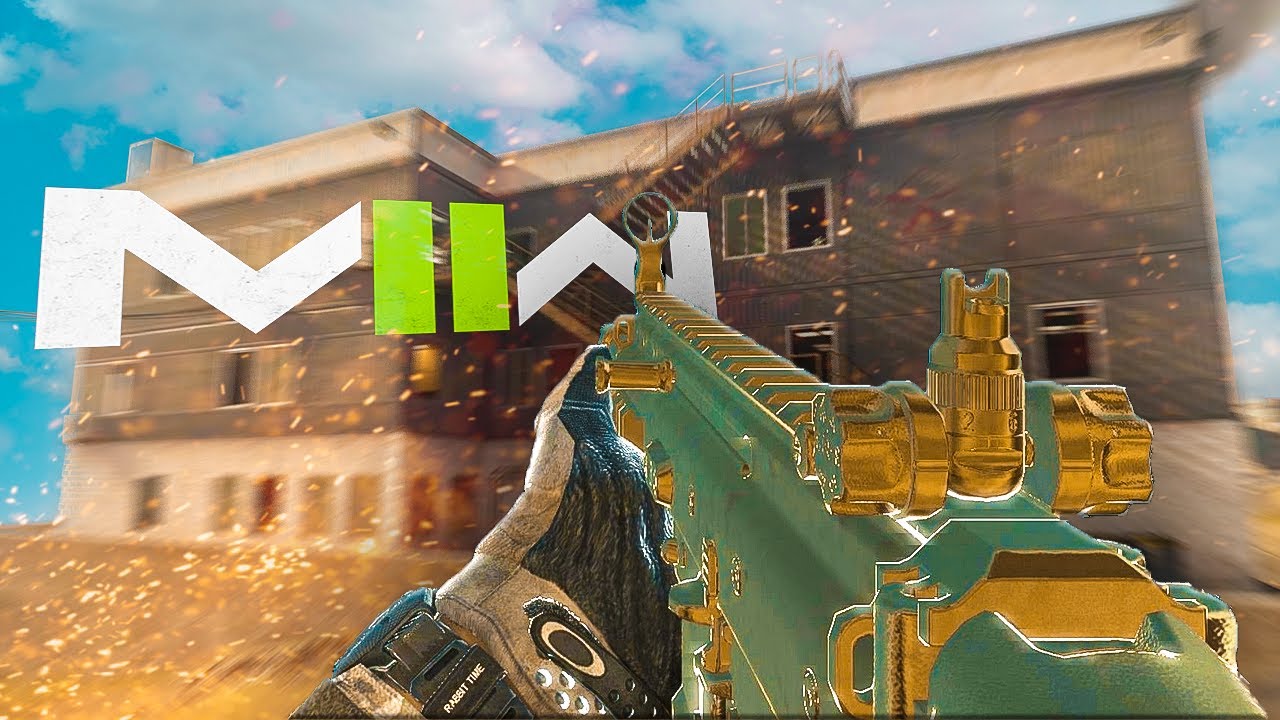 I used the SECRET MW2 SCAR-L on REBRITH ISLAND and it was BROKEN.. 😍 ...