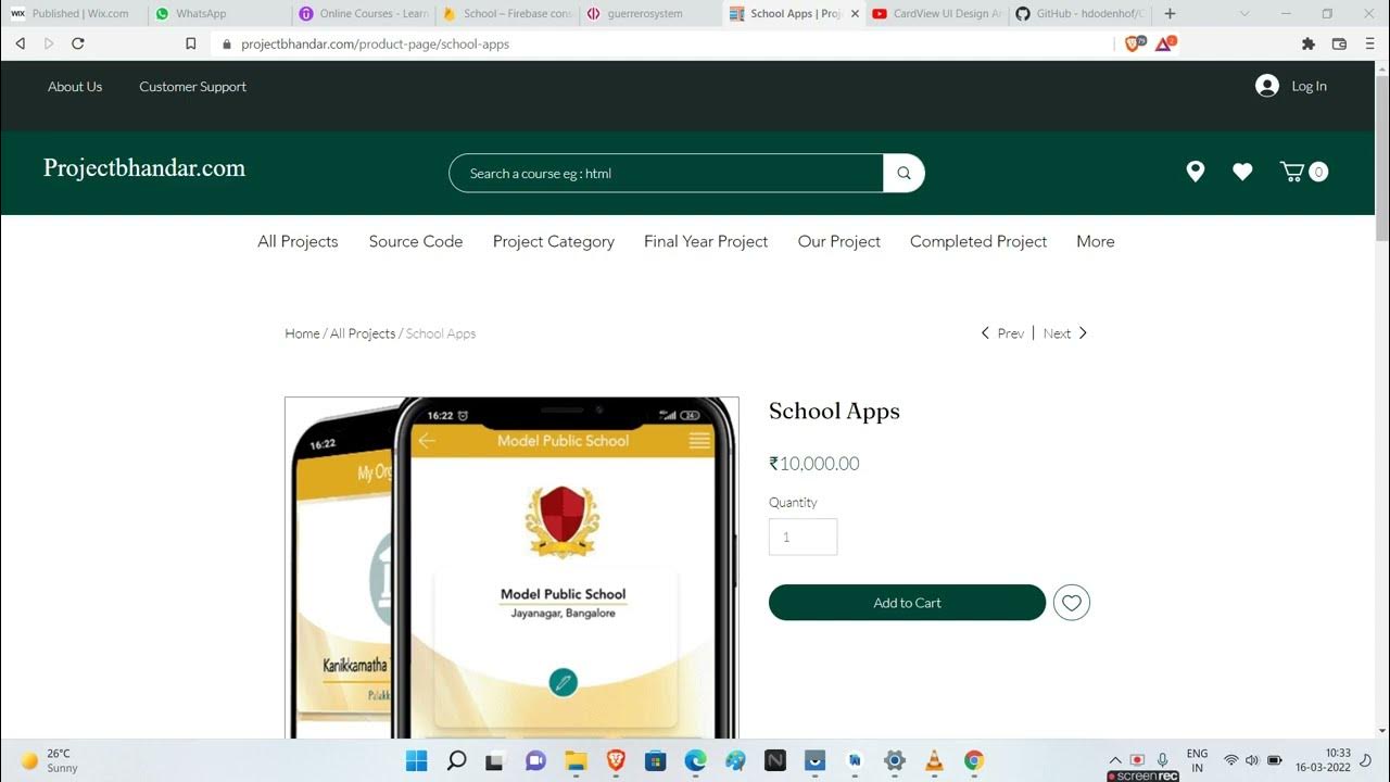 School | final year project for cse | final year projects for computer ...