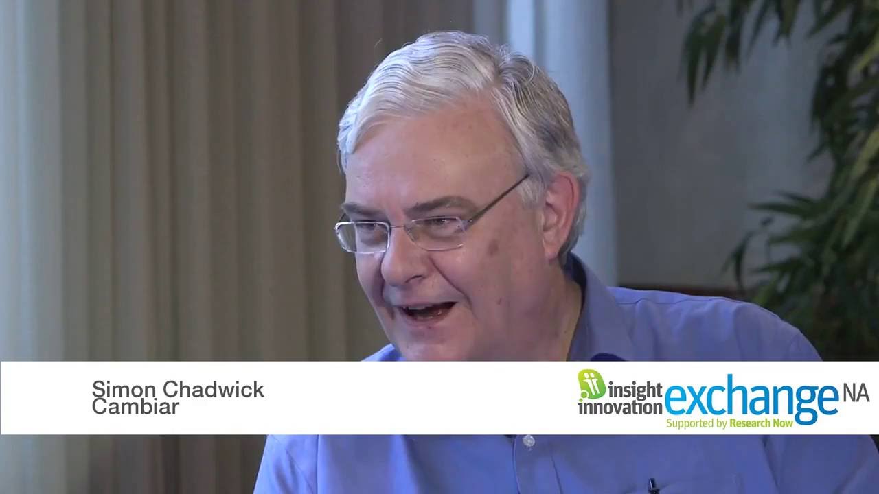 Simon Chadwick of Cambiar interviewed at IIeX NA 2014 - YouTube