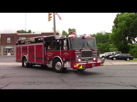 *Rare* East Hartford Shift Commander Car 3 & Rescue 1 Responding with ...
