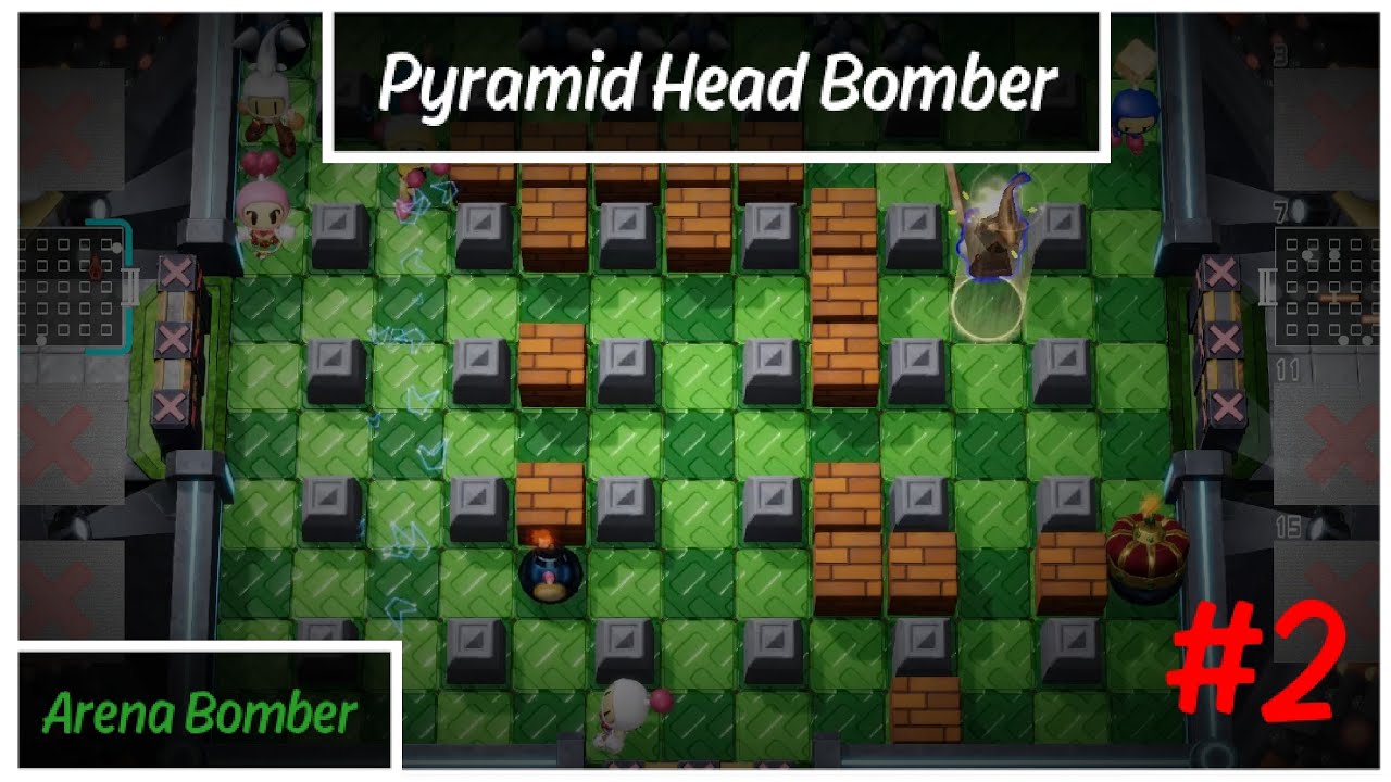 Pyramid Head Bomber gana en la arena bomber #2 | Super Bomberman R ...
