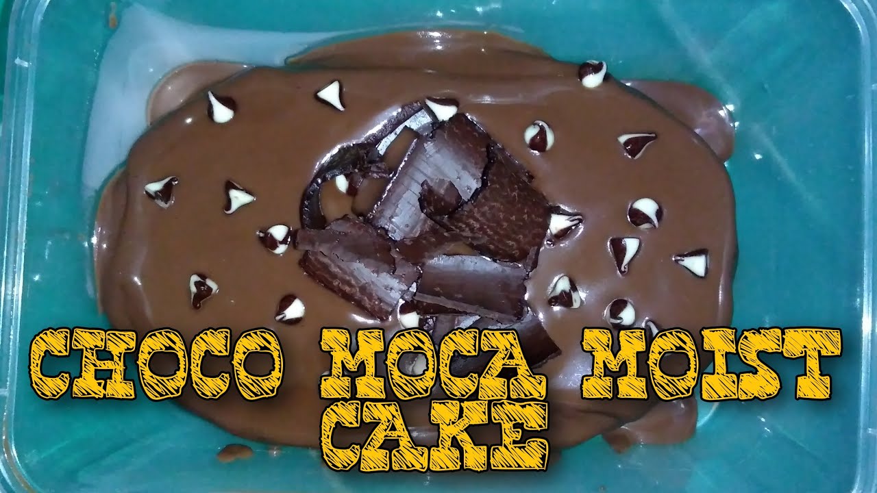 CHOCO MOCHA MOIST CAKE IN A TUB/JULIET ARCIAGA - YouTube