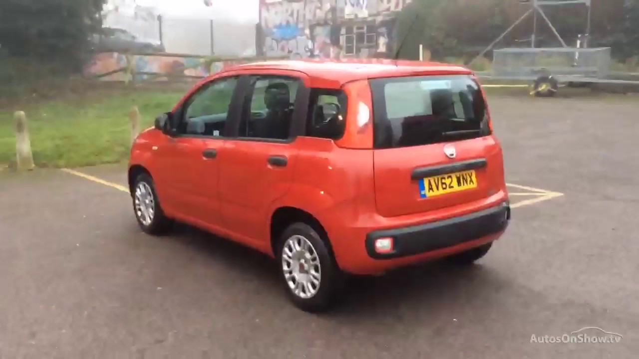 FIAT PANDA POP RED 2012 - YouTube