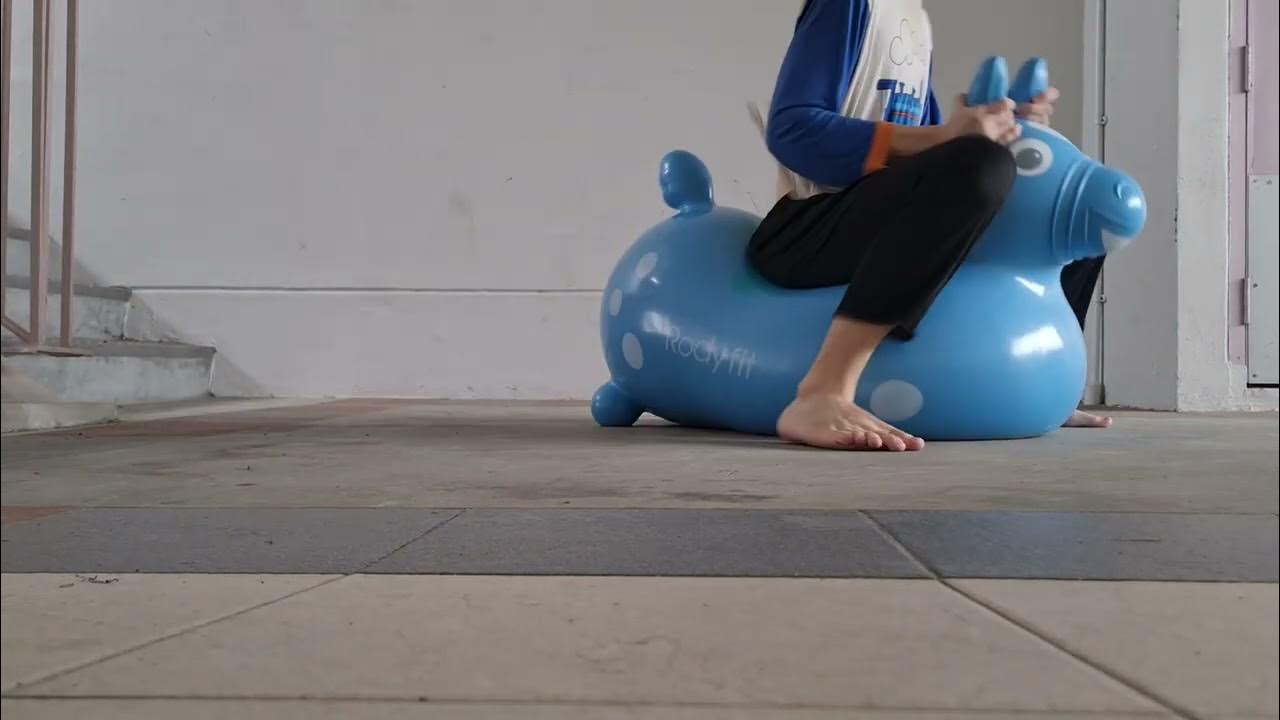 Big sized Rody Horse fun - YouTube